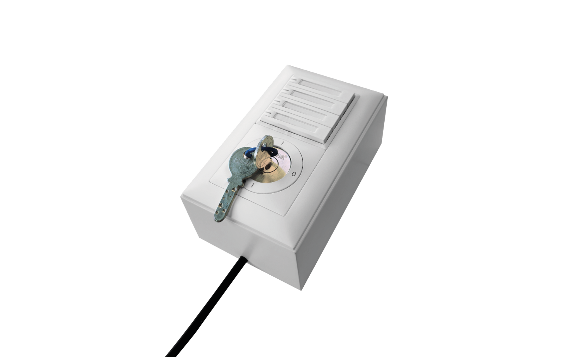 radio push button 4-fold with key switch | SITECO